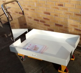 WIP 8 Box Kitting Trolley - Acres Engineering