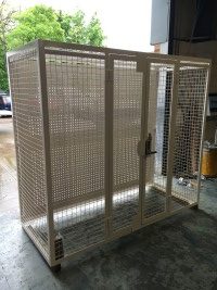 Lifting Equipment Storage Cage - Acres Engineering