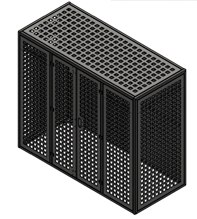 Lifting Equipment Storage Cage – Acres Engineering