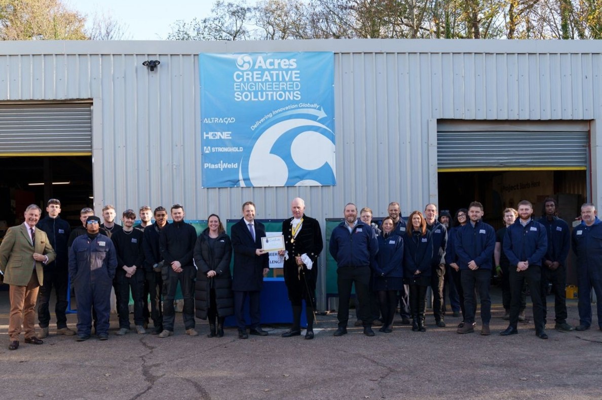 High Sheriff of Derbyshire Recognises Acres Engineering for Community ...